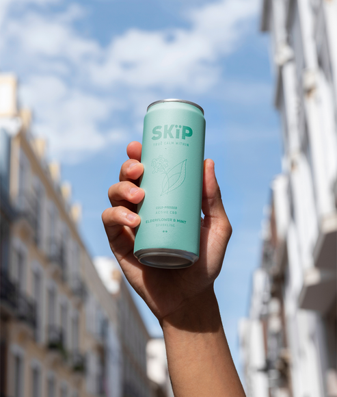 Cold-Pressed Sparkling CBD Drinks – Skip